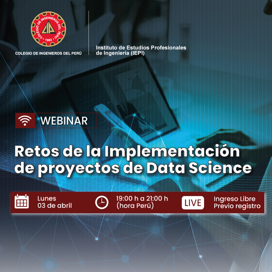 Webinar «Retos de la implementación de proyectos de Data Science ...