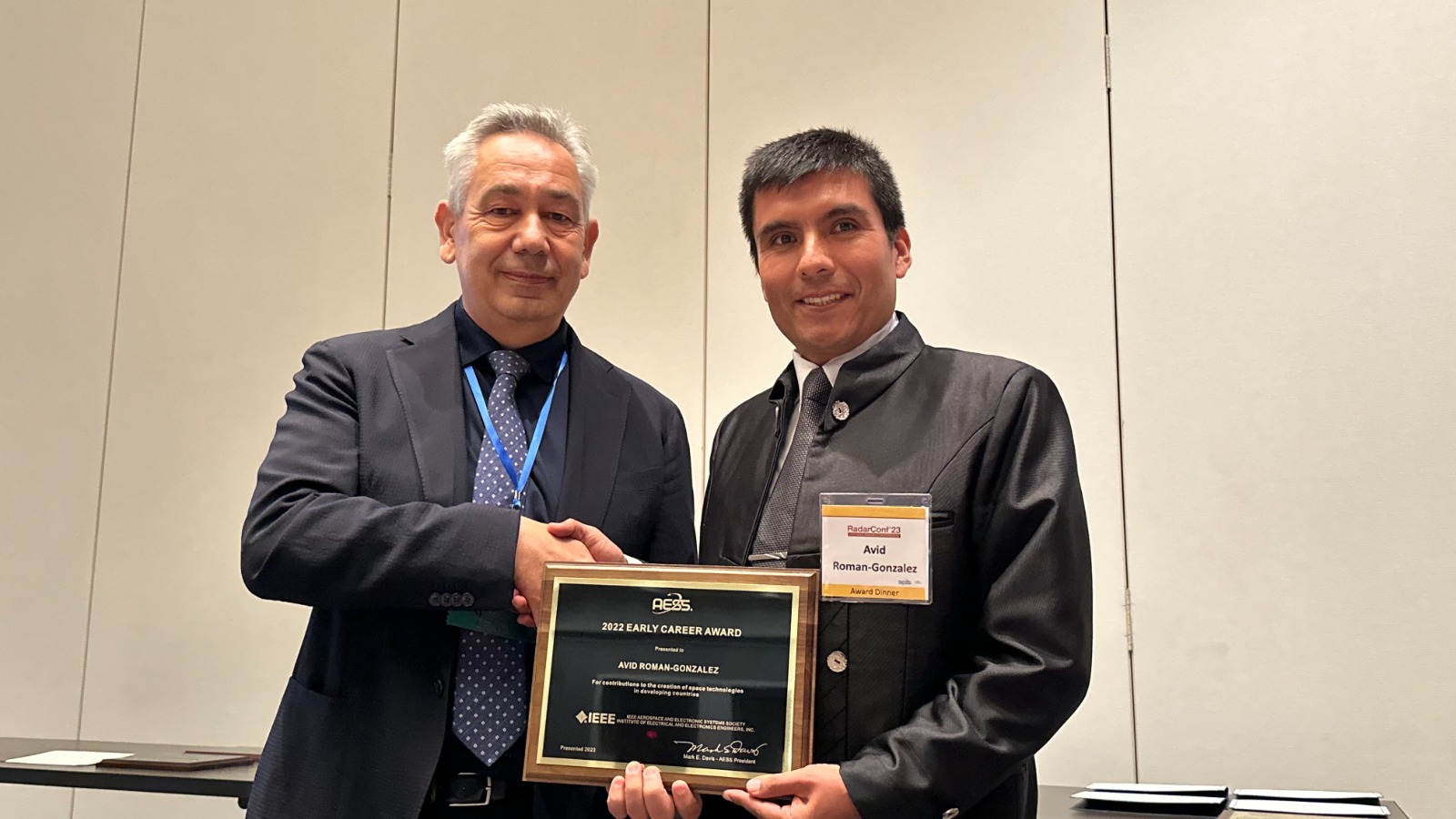 Docente del Departamento de Ingeniería de Cayetano Heredia obtuvo prestigioso premio ...