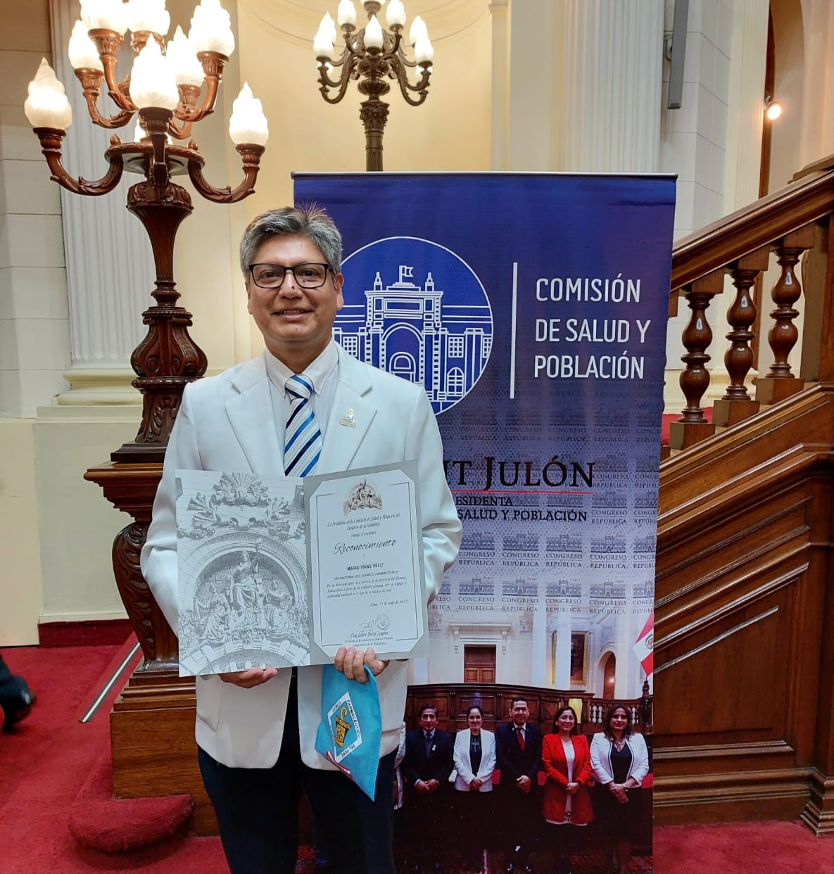 Docente de Cayetano Heredia fue reconocido por el Congreso de la República – Facultad de ...