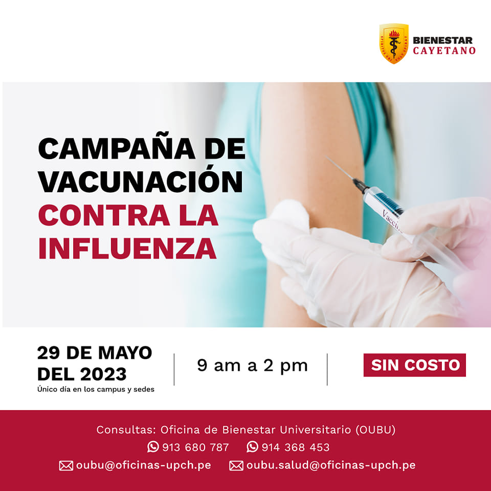 Vacúnate contra la Influenza – Facultad de Ciencias e Ingeniería