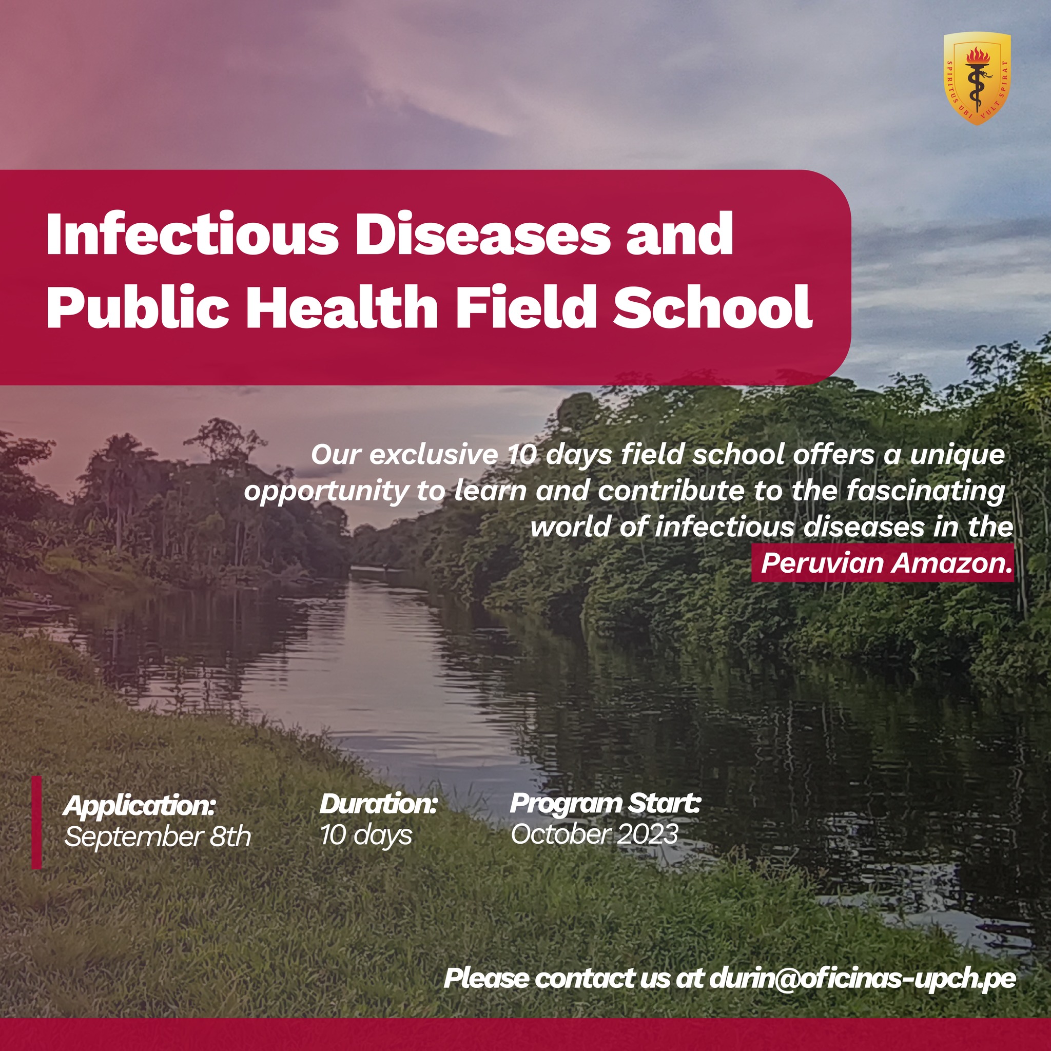 Convocatoria «Infectious Diseases and Public Health Field School ...