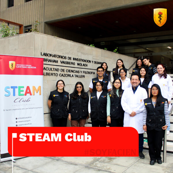 ¡Conoce al voluntariado STEAM Club! – Facultad de Ciencias e Ingeniería