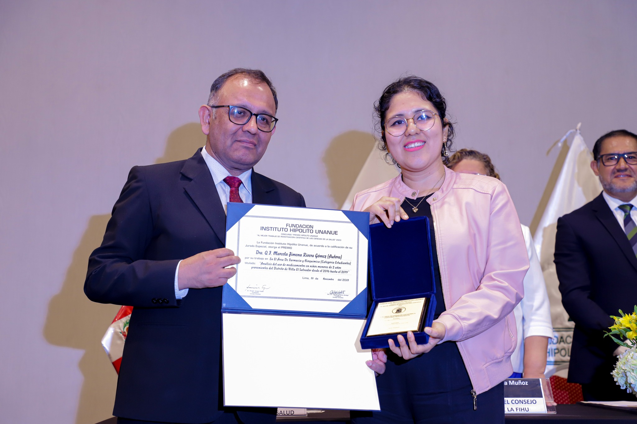 EGRESADA DE CAYETANO HEREDIA GANA PREMIO HIPÓLITO UNANUE A LOS MEJORES TRABAJOS DE INVESTIGACIÓN ...